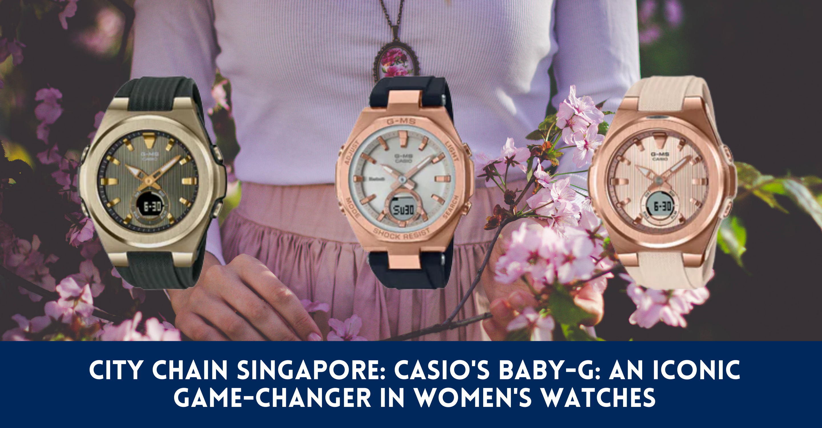 CASIO's Baby-G: An Iconic Game-Changer In Women's Watches – City Chain ...