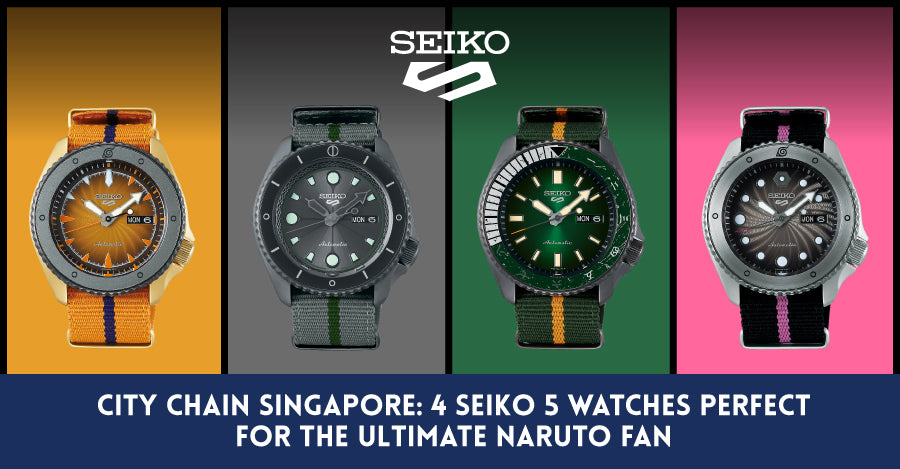 4 Seiko 5 Watches Perfect For The Ultimate NARUTO Fan – City Chain ...