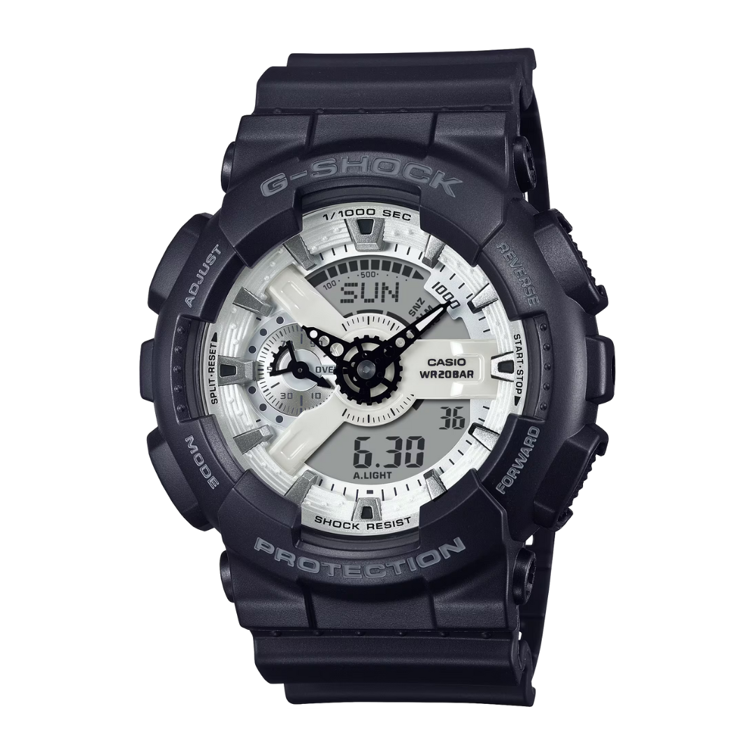 Casio G-SHOCK GA-110WD-1A – Bold Black & White Watch | City Chain ...