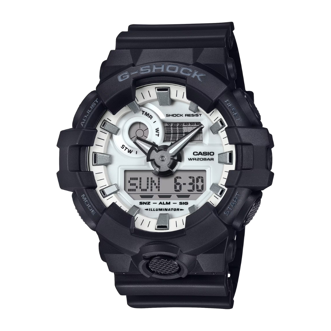 Casio G-Shock GA-700WD-1ADR Analog-Digital Black Resin Watch – City ...