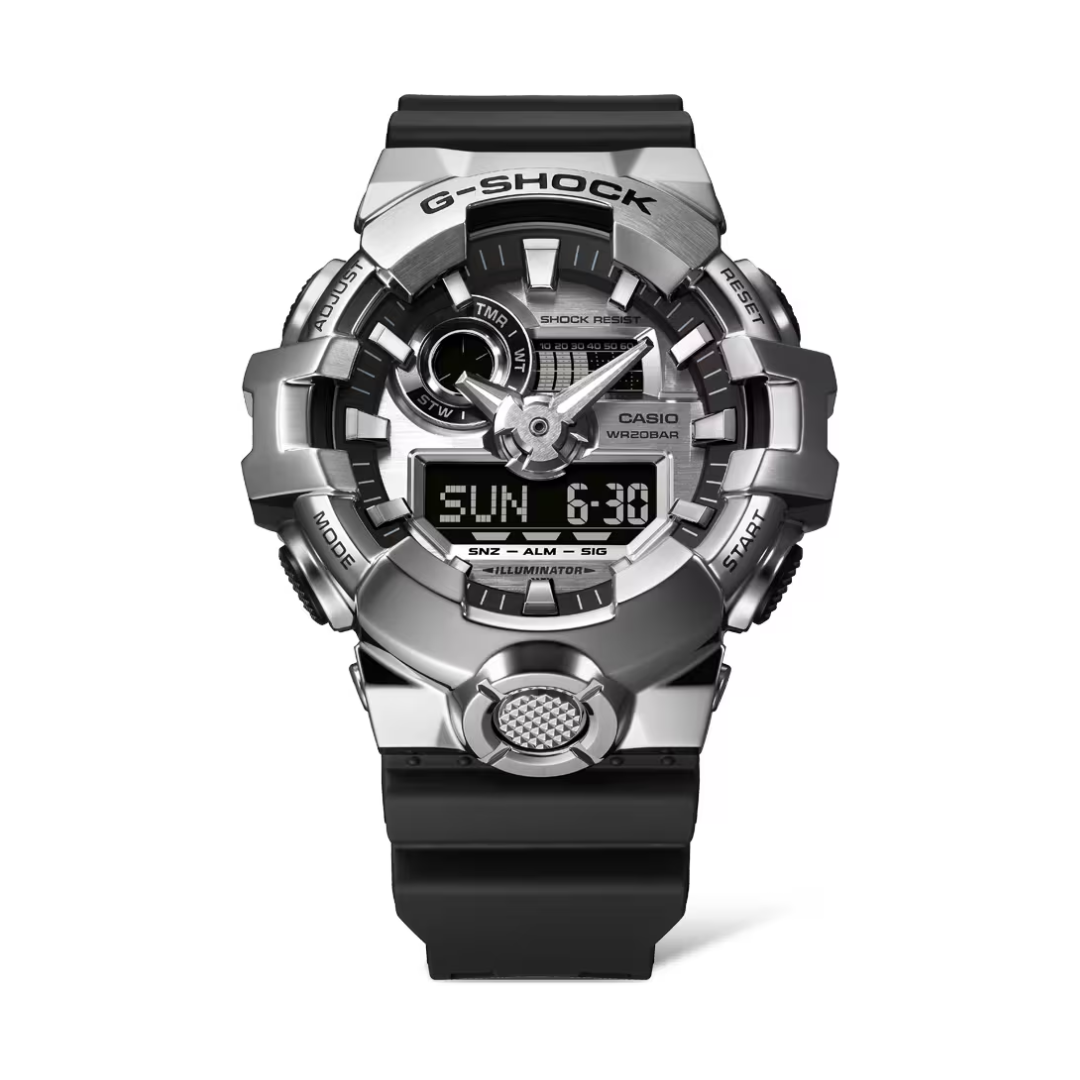 CASIO G-SHOCK GM-700-1ADR Gold Bezel Analog-Digital Watch | City Chain ...