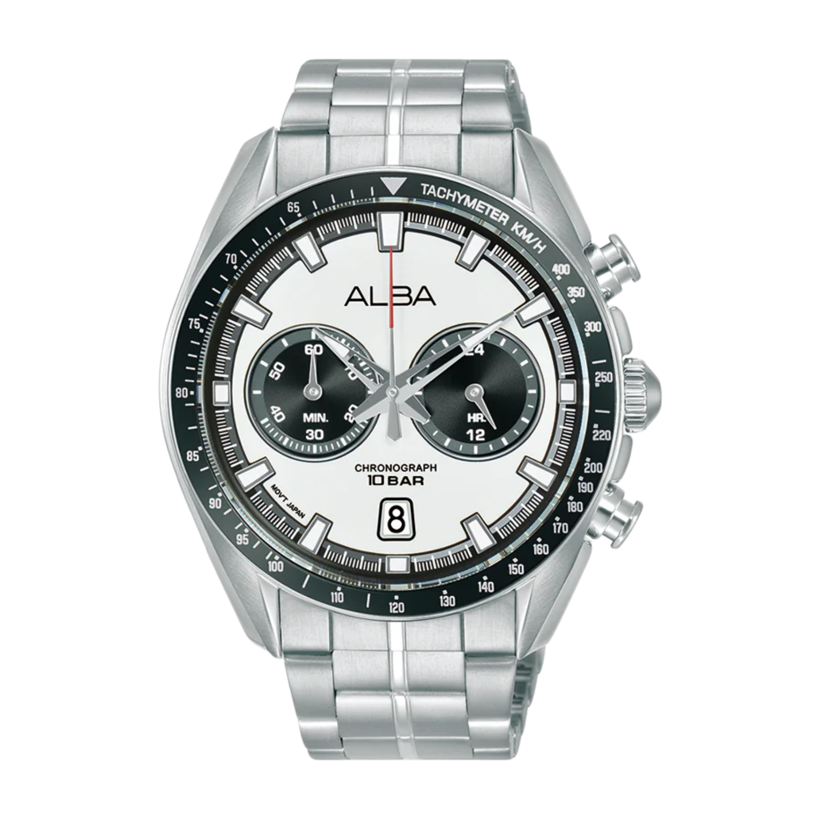 Alba A4B023X Signa Chronograph Men's Watch | White Dial – City Chain ...