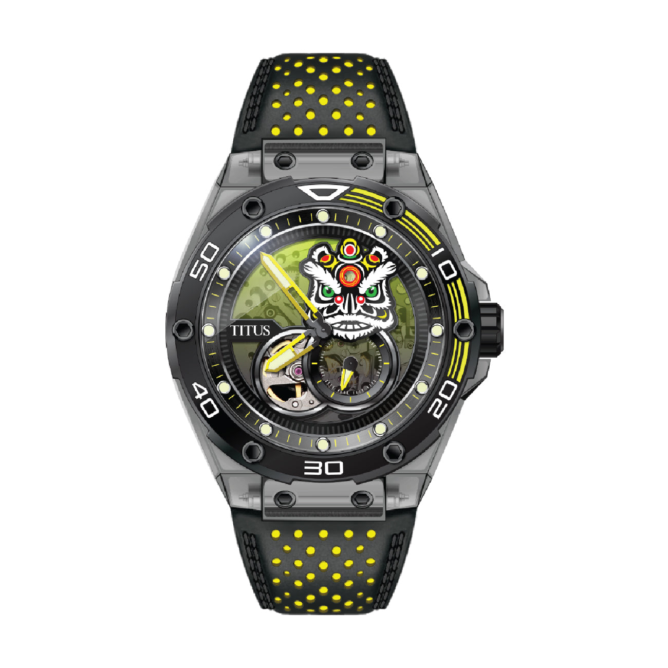 Solvil et Titus Lion Dance Limited Edition Modernist Automatic Watch ...